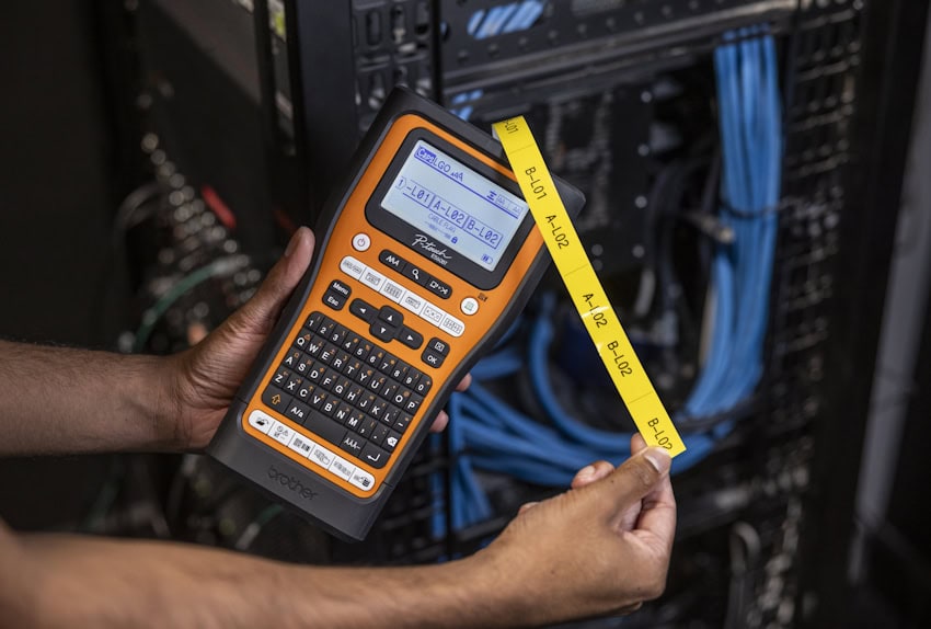 Slimme labeling in Belgische datacenters: waarom de Brother PT-E560BTVP ...